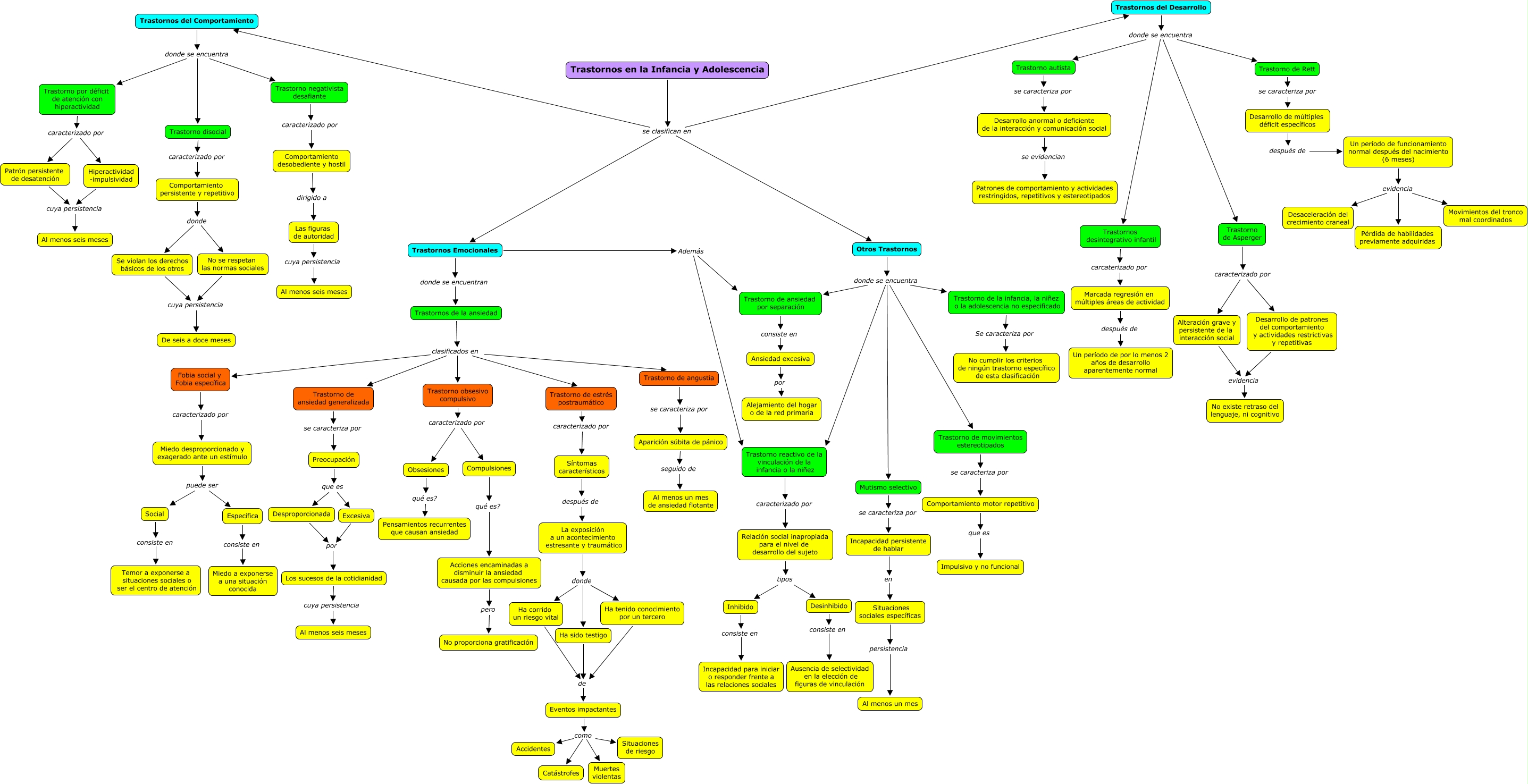 Psicopatología Infancia y Adolescencia